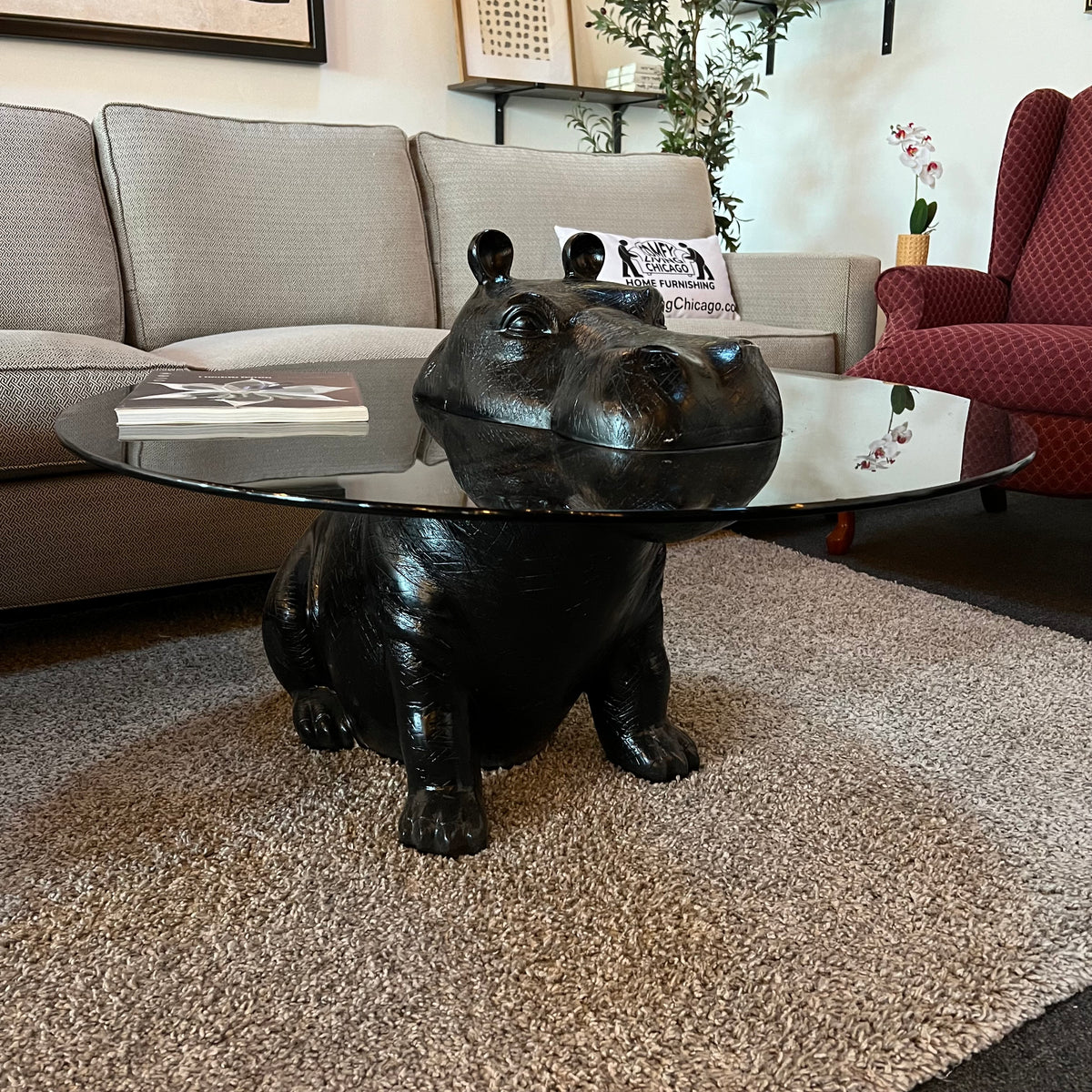 Hippo Coffee Table — Comfy Living Chicago